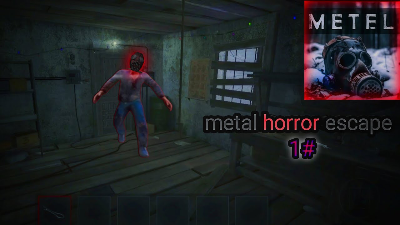 Metal Horror Escape Game This is very dangerous horror game😰# ...