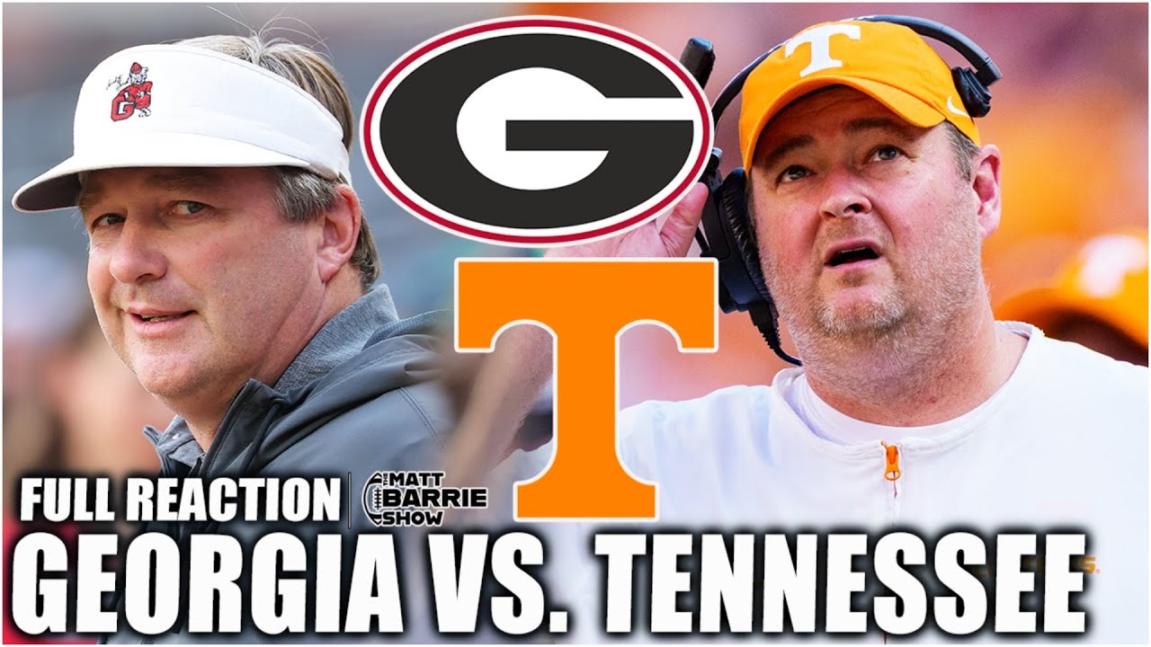 Georgia vs. Tennessee FULL REACTION: ‘Tennessee should’ve won?!’ | The ...