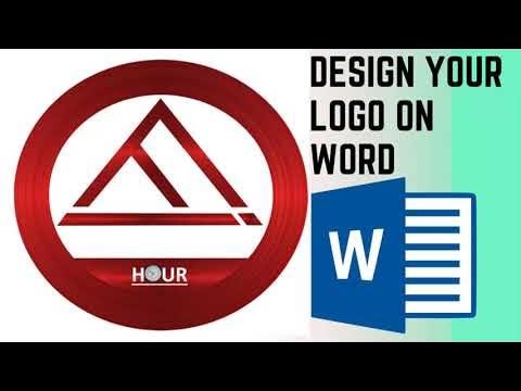 How to make or design logo by using MS Word ‖ Design a logo using Ms ...