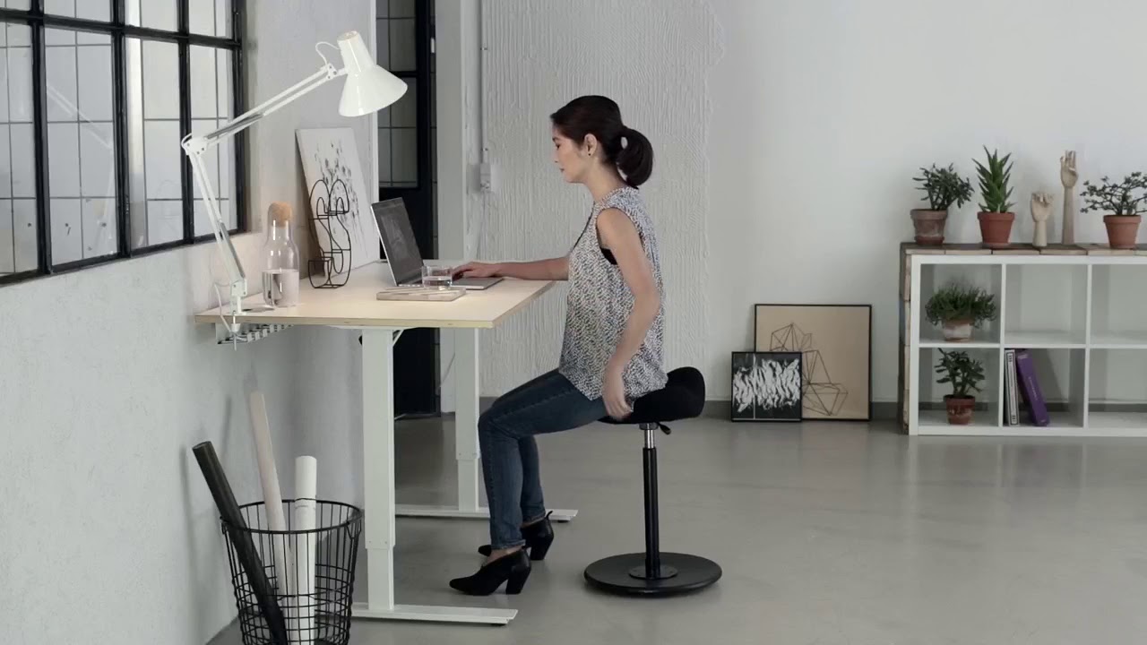 varier move stool - made for movement - YouTube
