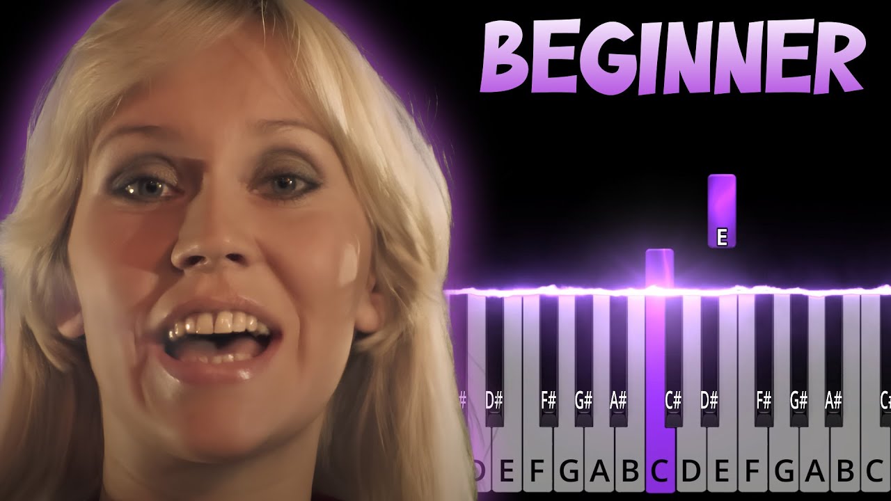 Dancing Queen - ABBA | BEGINNER Piano Tutorial - YouTube