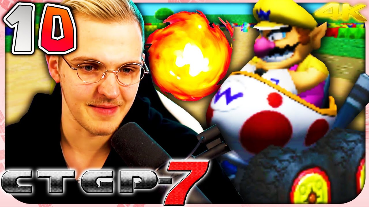 Let's Play CTGP 7 - Mario Kart 7 Custom Tracks #10 🏁 Wario im Feuerball ...