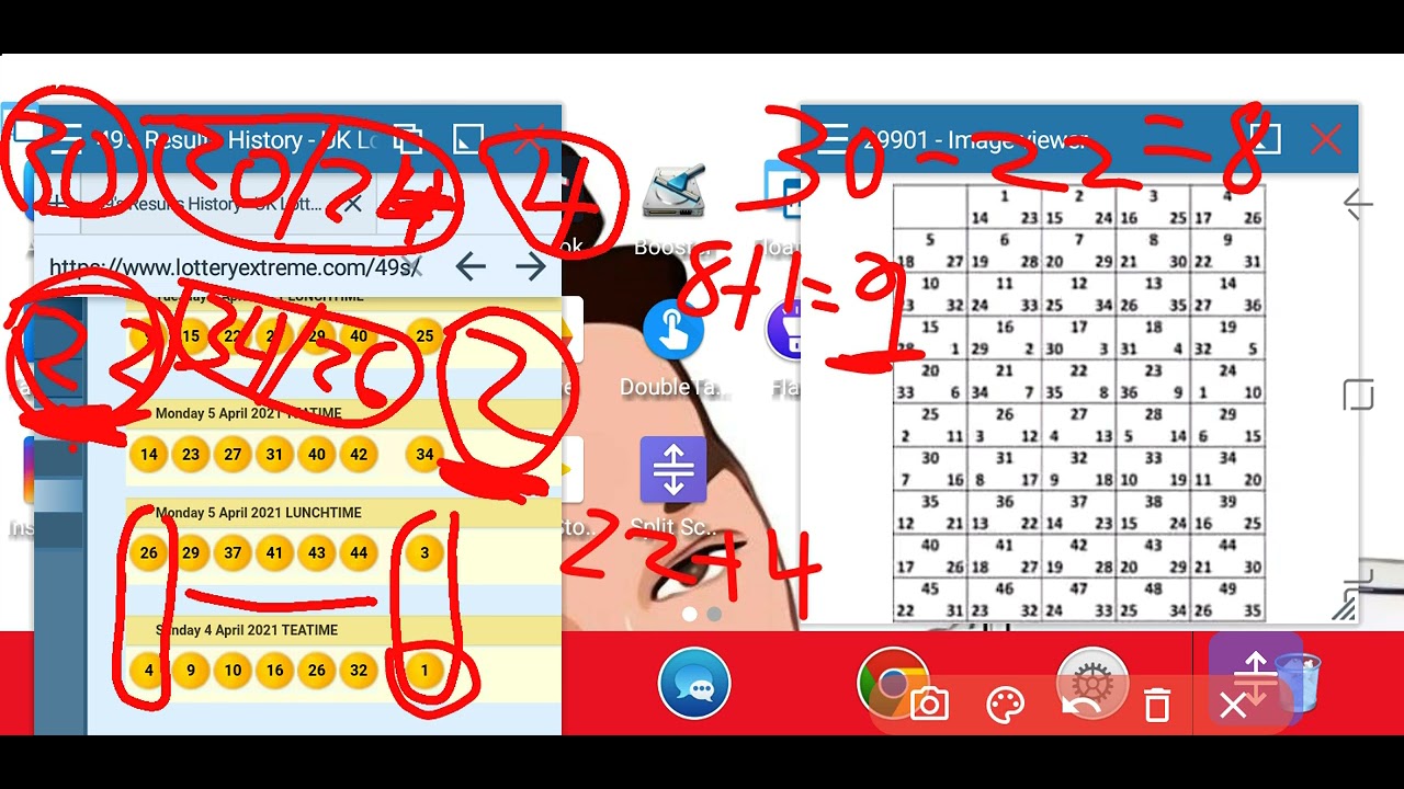 UK 49's How to Boom with [H strategy] Chart Explained (Fri,09 Apr ...