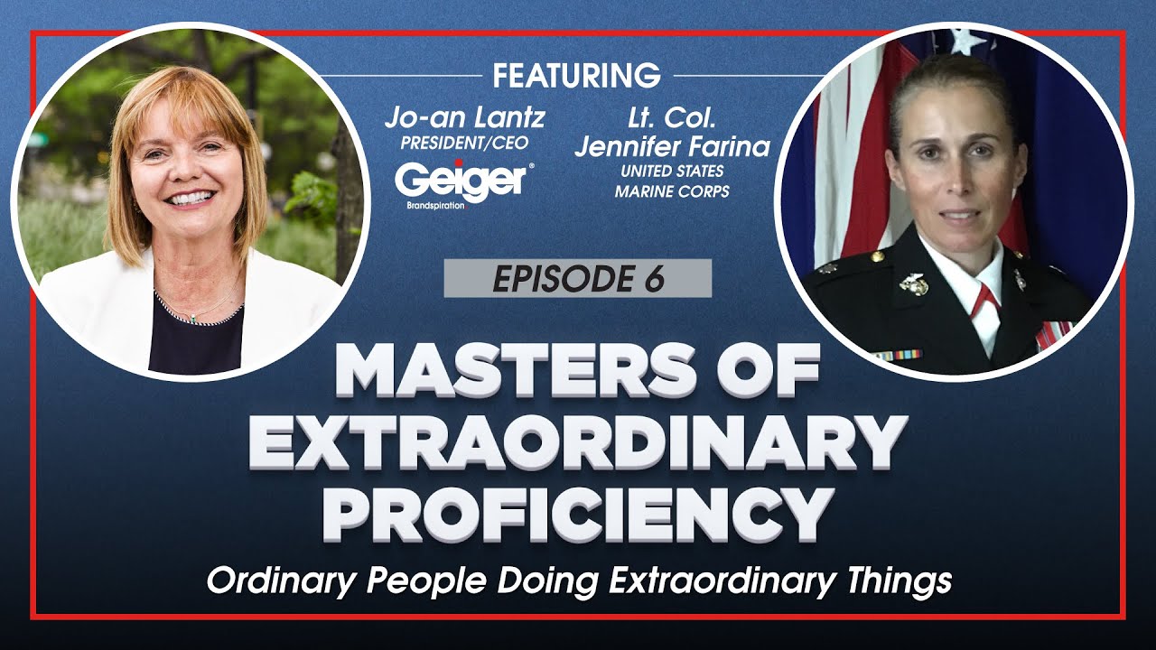 Masters of Extraordinary Proficiency - Episode 6, Lt. Col. Jennifer ...