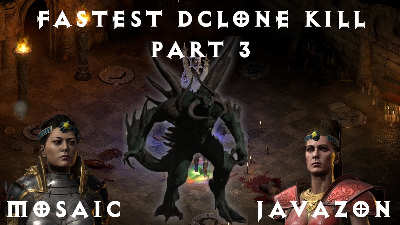Fastest Dclone Kill | Part 3 | Under 1 Second | Diablo 2 D2R - YouTube