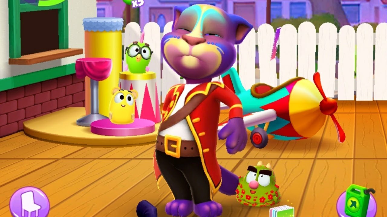 My Talking Tom 2 New Circus Cards Unlocked Gameplay - YouTube