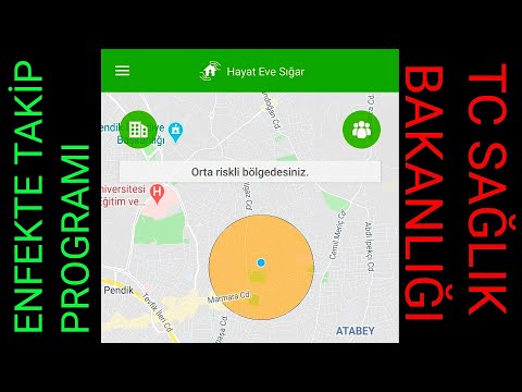 Hayat Eve Sığar Enfekte takip programı nasıl kurulur, kullanılır.