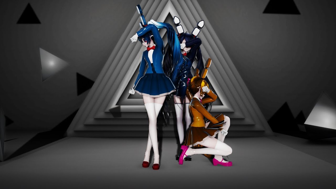 【MMD x FNAM】•.¸Wave¸.• - YouTube