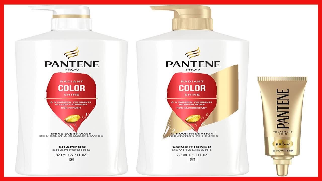 Great product - Pantene Shampoo, Conditioner and Hair Treatment Set ...