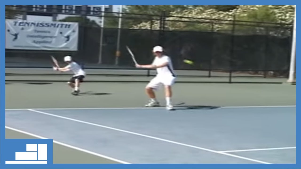 059 Forehand Groundstroke Demonstration On Court - YouTube