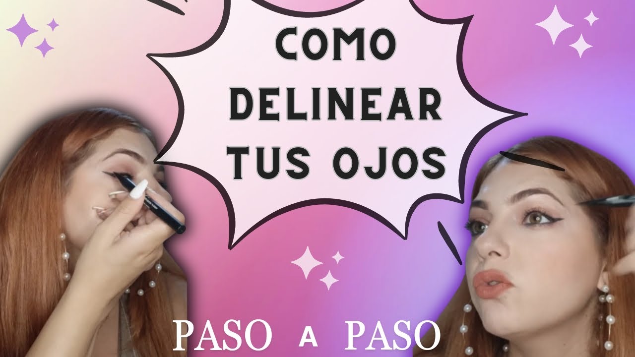 Como delinear tus ojos paso a paso - YouTube