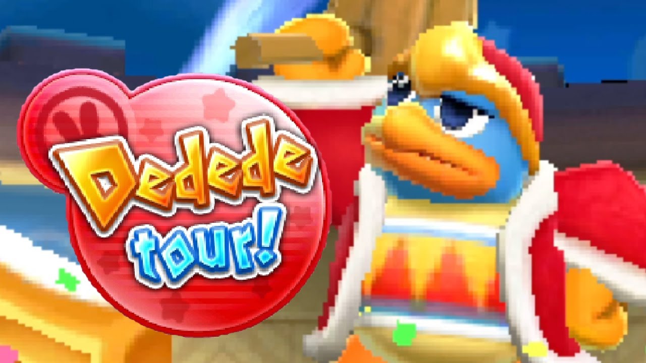 Kirby Triple Deluxe - Dedede Tour - Full Walkthough - YouTube