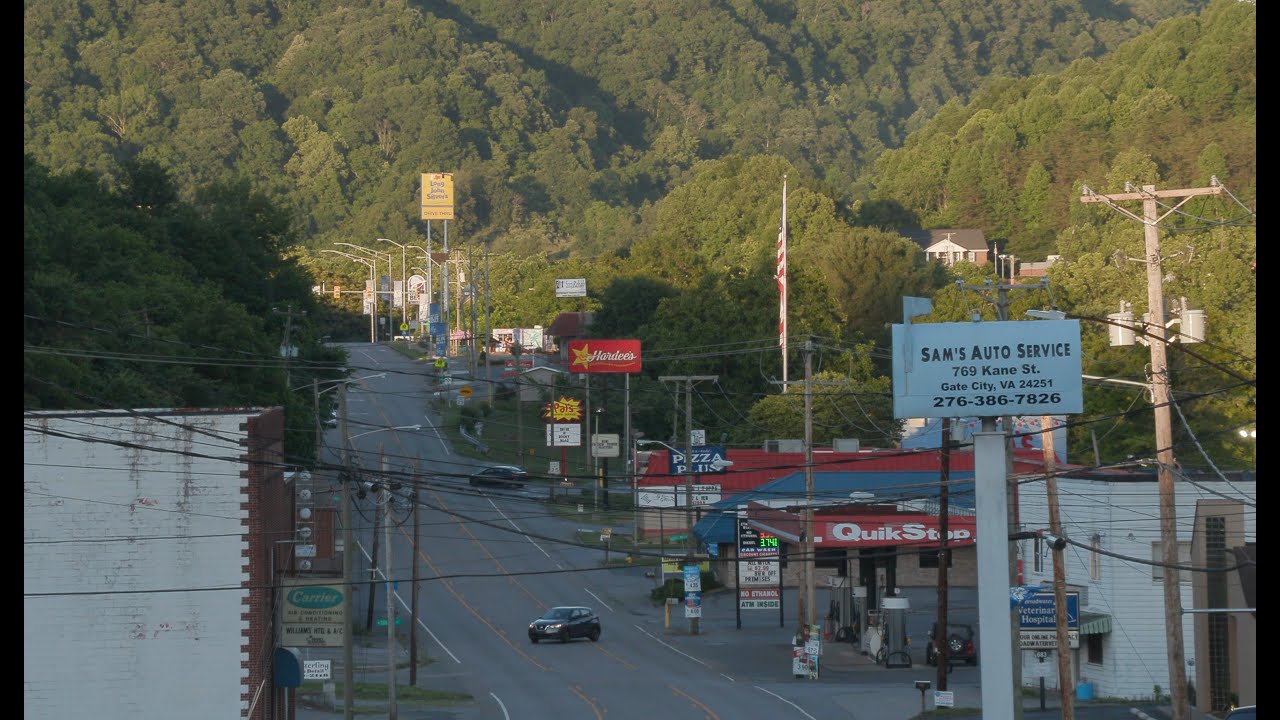 Street Videography in Gate City, Virginia | Small Mountain Town in the ...