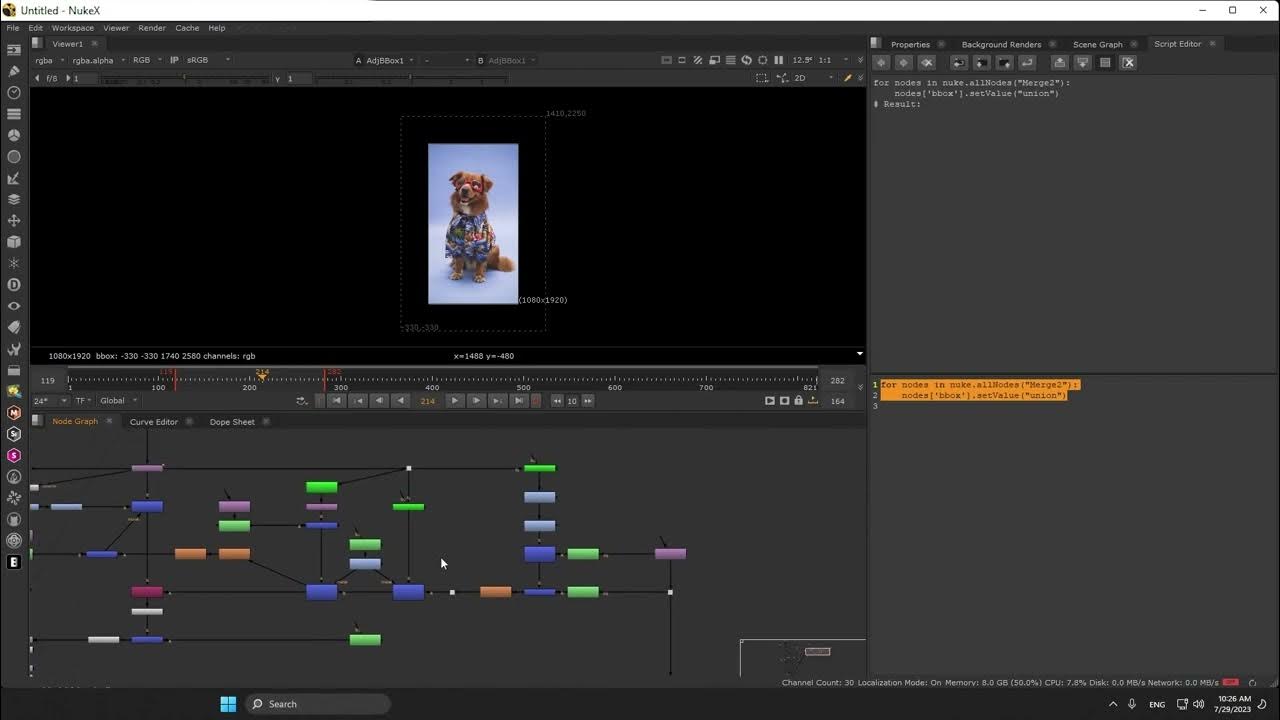 Nuke script Optimization using Python Part 1 - YouTube