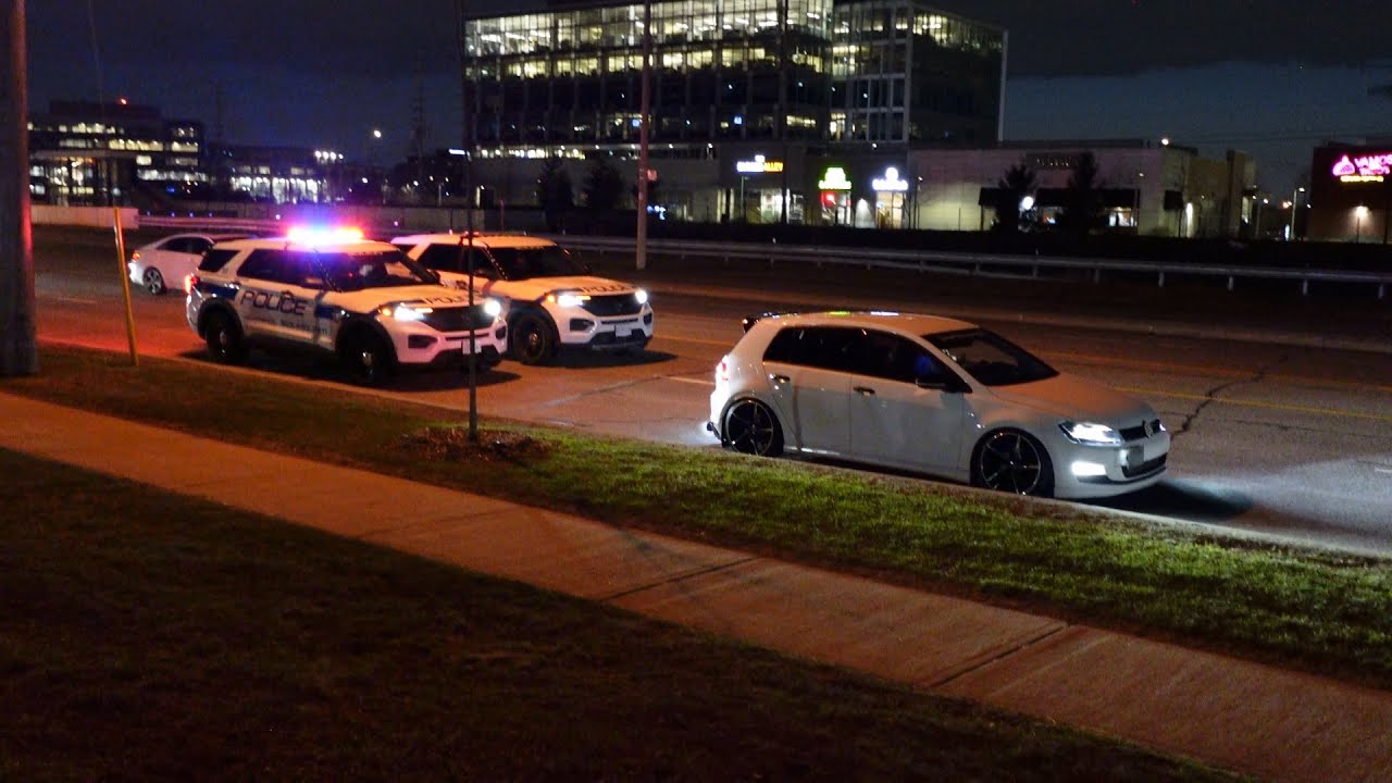 PEEL POLICE RAID CAR MEET! - YouTube