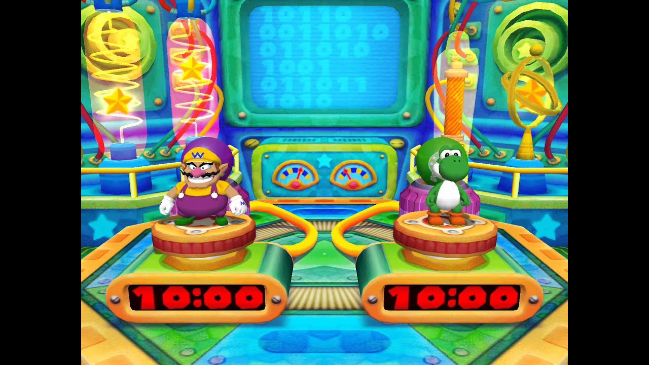 Mario Party 5 minigame: Countdown Pound 60fps - YouTube