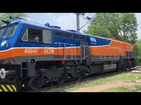 Indian Railways | Major Sandeep Unnikrishnan | Diesel Locomotive | TKD WDP4B 40049 | Indian Army ...