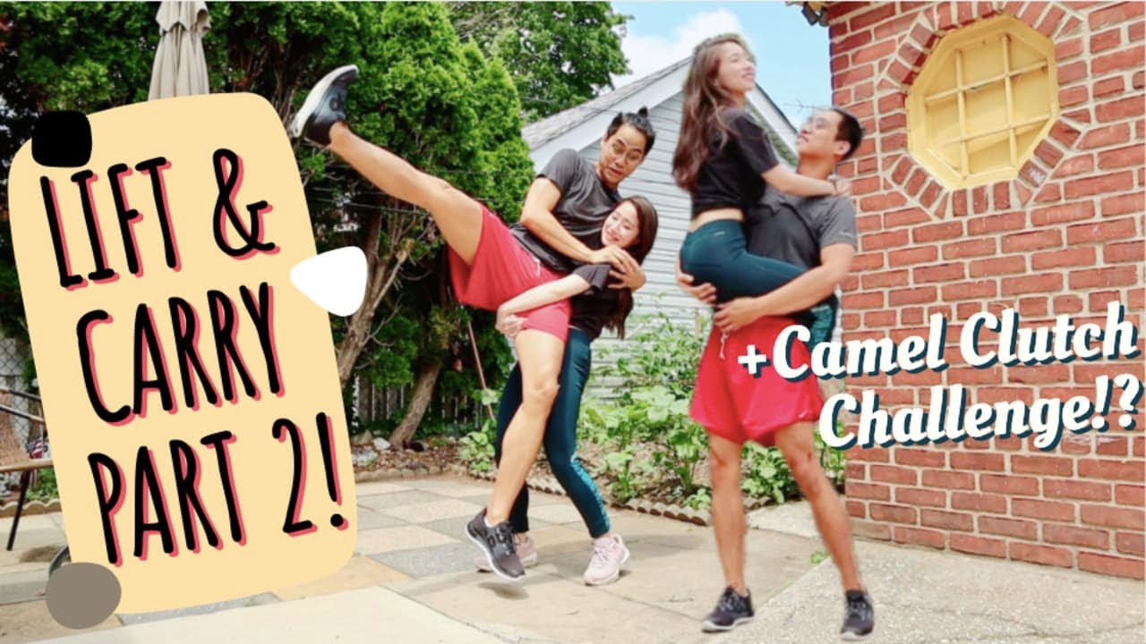 COUPLES LIFT AND CARRY CHALLENGE Part 2 +Bonus Clip! [International ...
