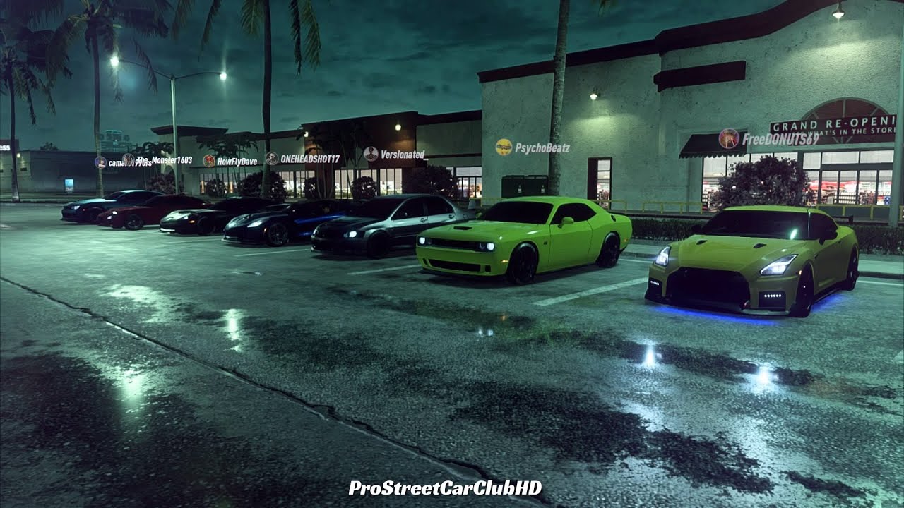 (PS4) NFS Heat: Official Street Car Meet| Ultimate Supercharged Mustang ...