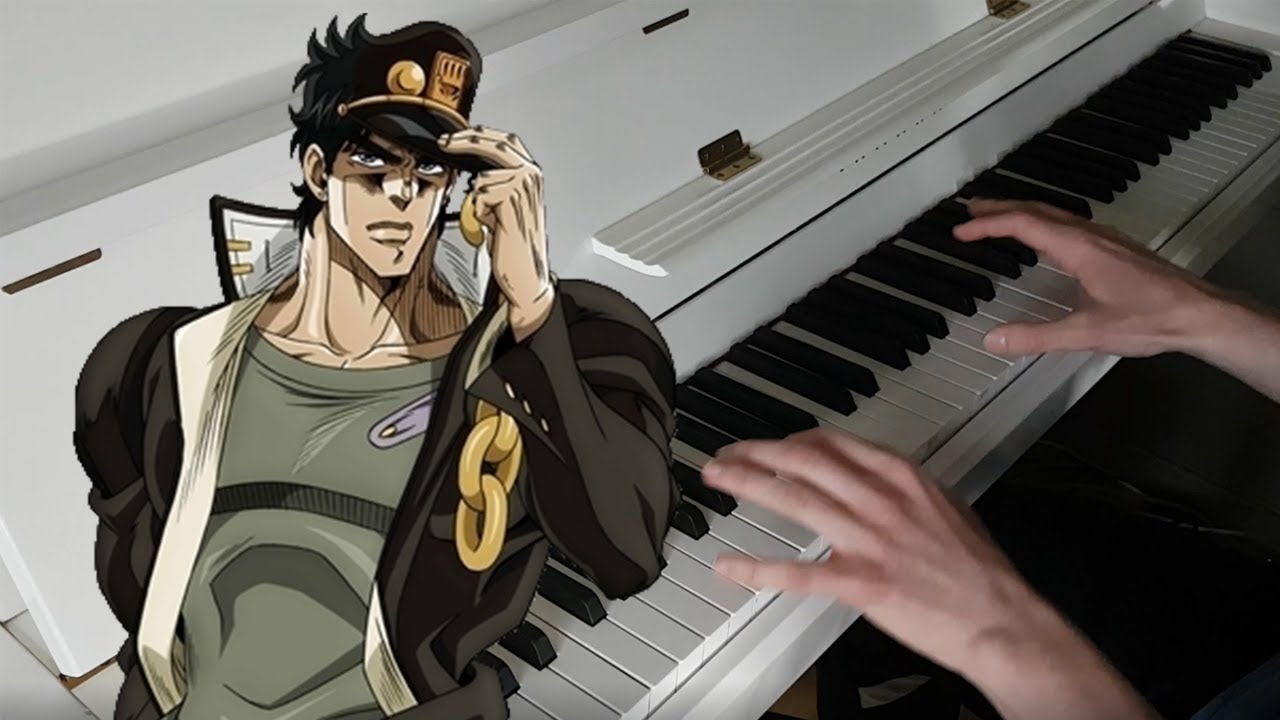 JoJo's Bizarre Adventure - Jotaro Theme (Piano) - YouTube
