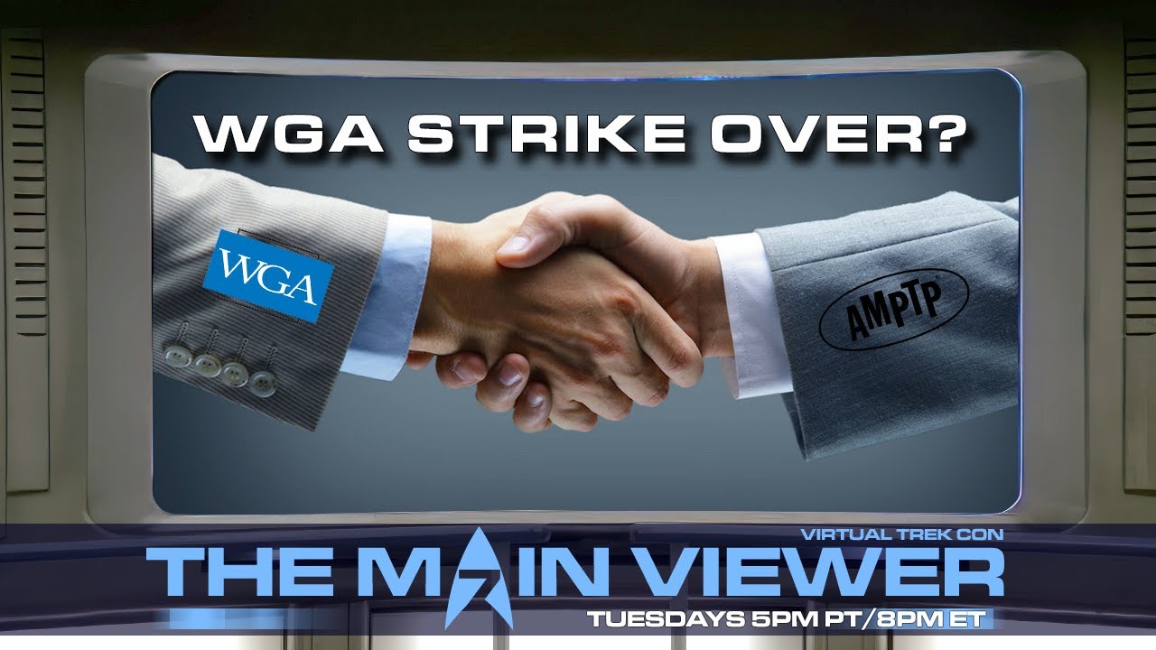 The WGA Strike is Over? How Does it Affect Us? And Star Trek Legacy and ...