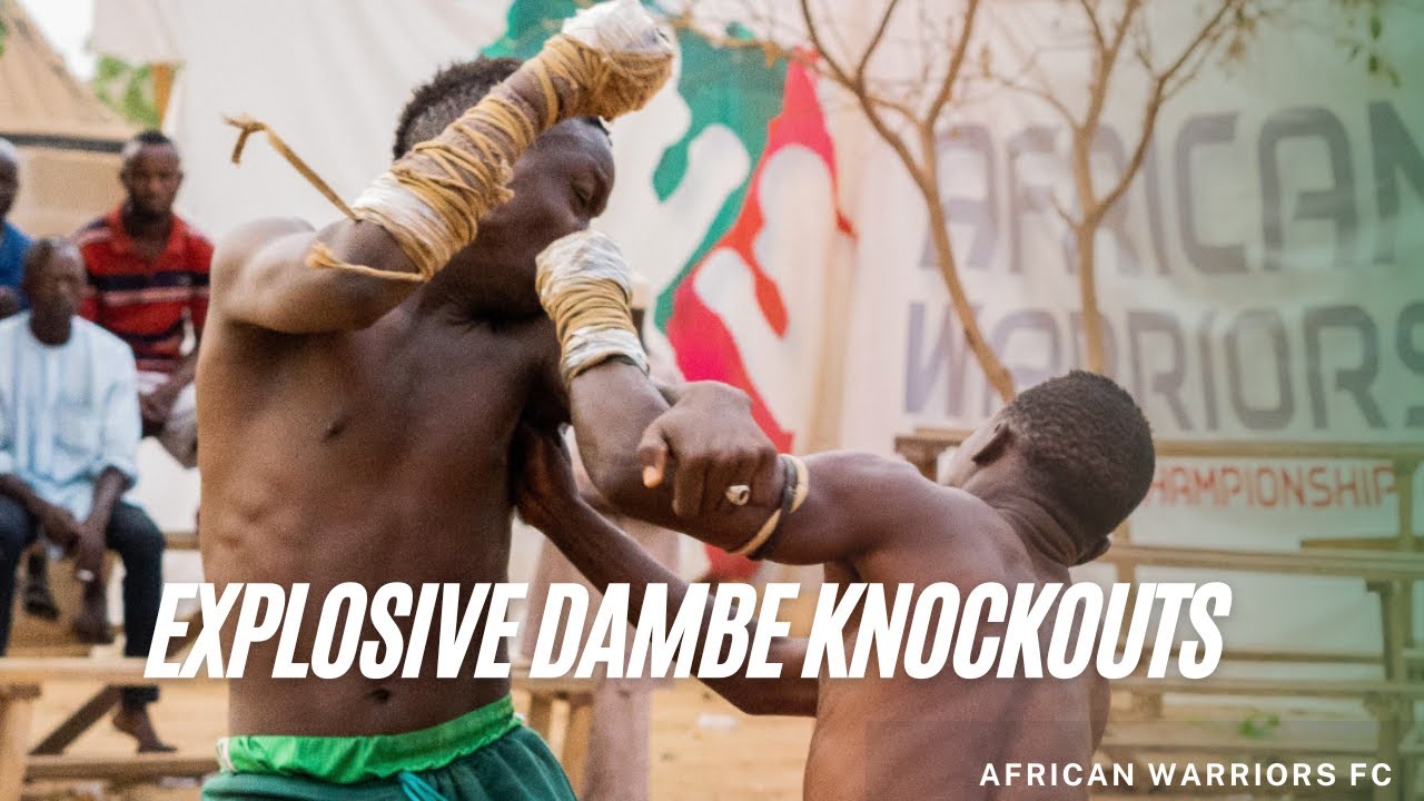 One Punch Dambe Boxing Knockouts PT 10 | African Warriors FC Dambe ...