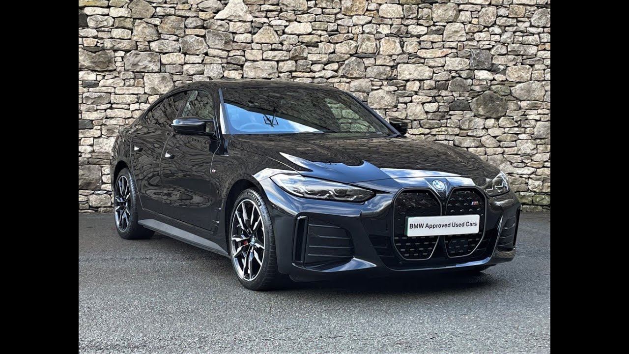 BMW i4 M50 Gran Coupe Auto - YouTube