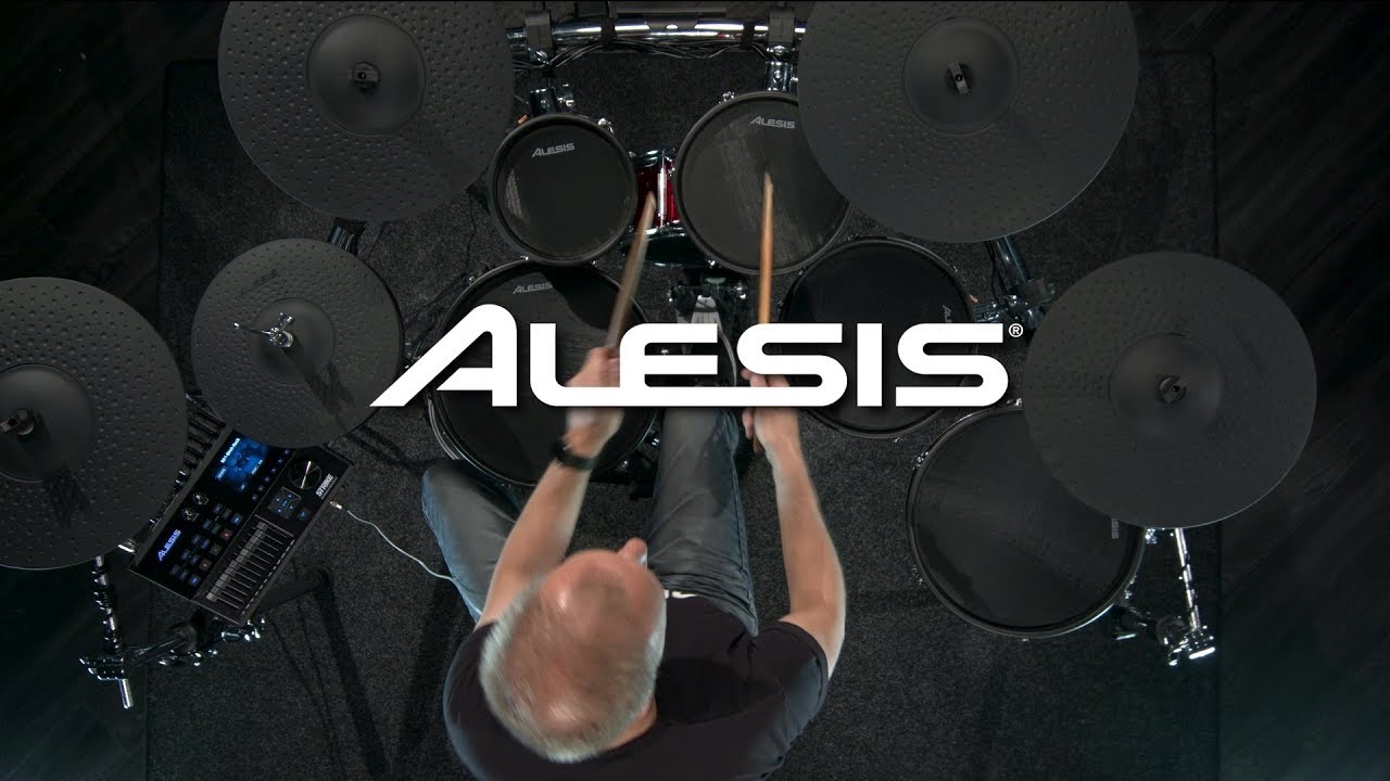 Alesis Strike Pro Electronic Drum Kit - kit sounds | Gear4music demo ...