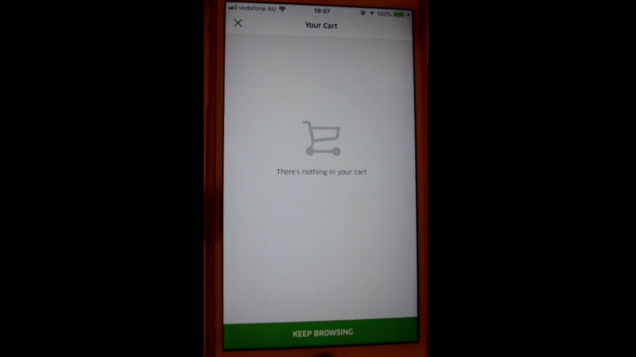 Uber Eats iPhone app guide - YouTube