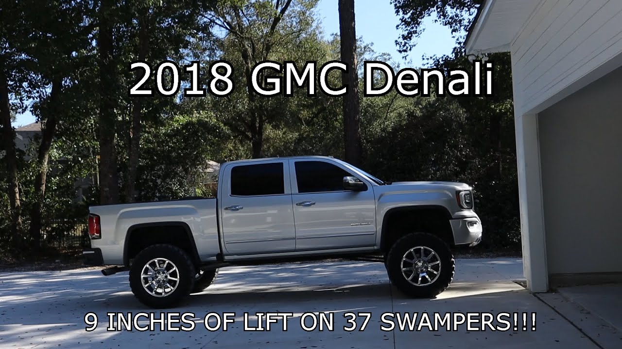 GMC DENALI BUILD!! Peyton LIFTS his 2018 Gmc Denali Or does he squat it ...