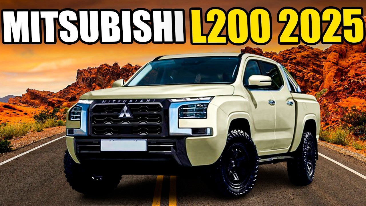 MITSUBISHI L200 2025 BONITA Y POTENTE PERO... ¿VALE LA PENA? - YouTube