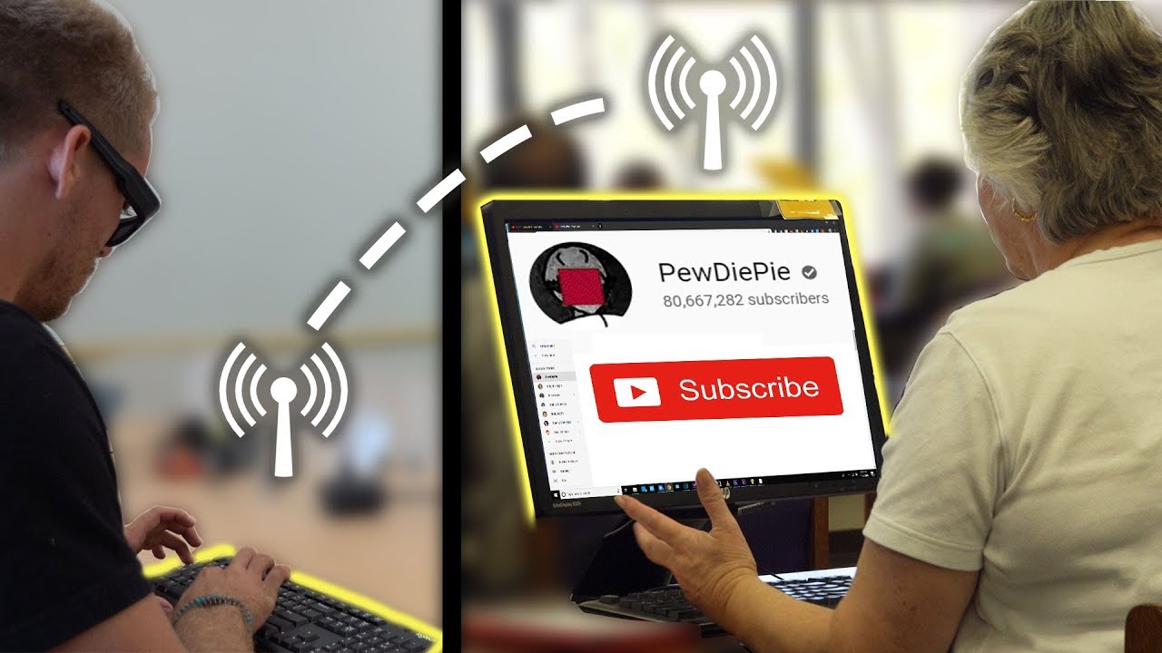 Secretly Subscribing People to PewDiePie - YouTube