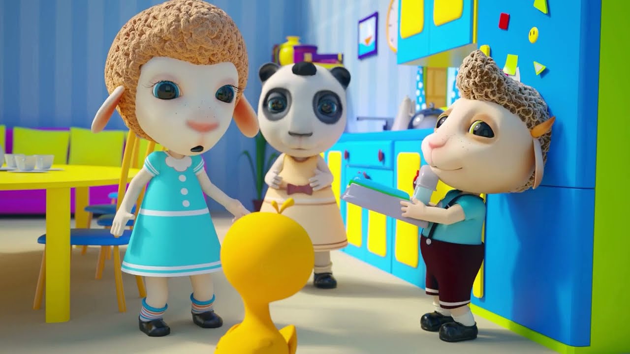 Three colorful ghosts👻 Children and ghosts in the basement | Funny ...