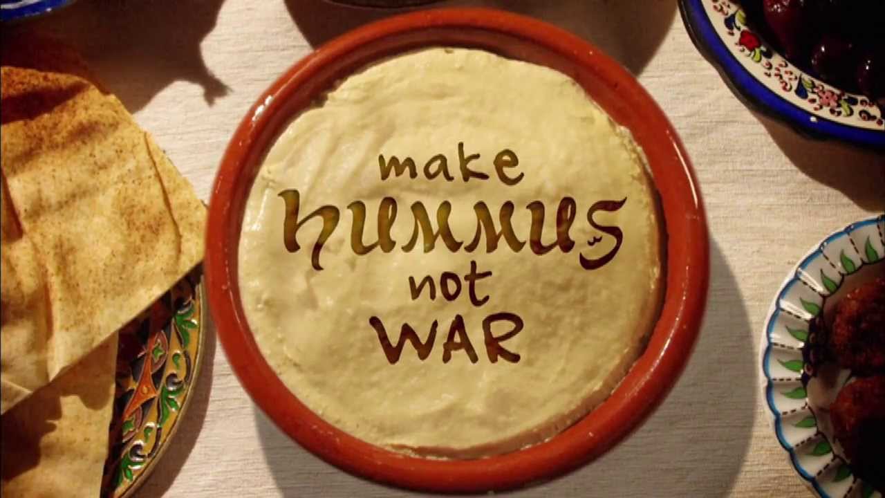 Make Hummus Not War - YouTube