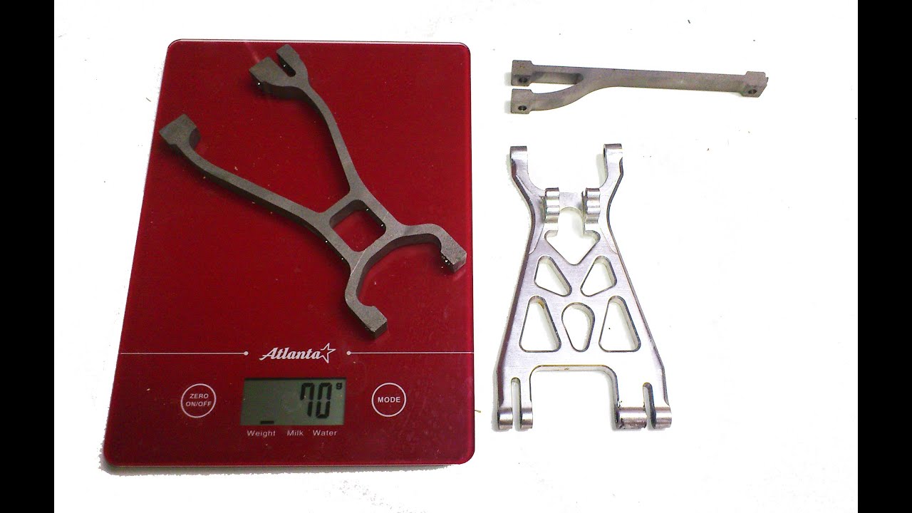 First View Titanium Suspension Arms for HPI Savage - YouTube