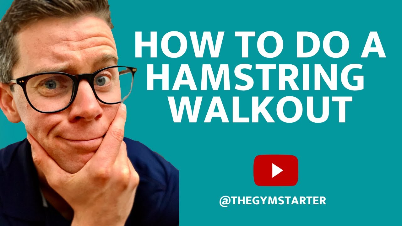 How To Do A Hamstring Walkout Exercise - YouTube