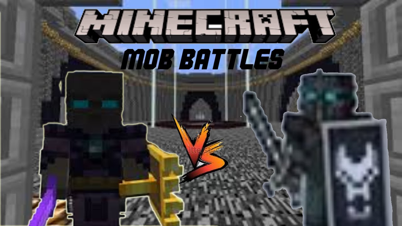 Dreadknight vs The Abyss Walker King. Minecraft Mob Battles! - YouTube