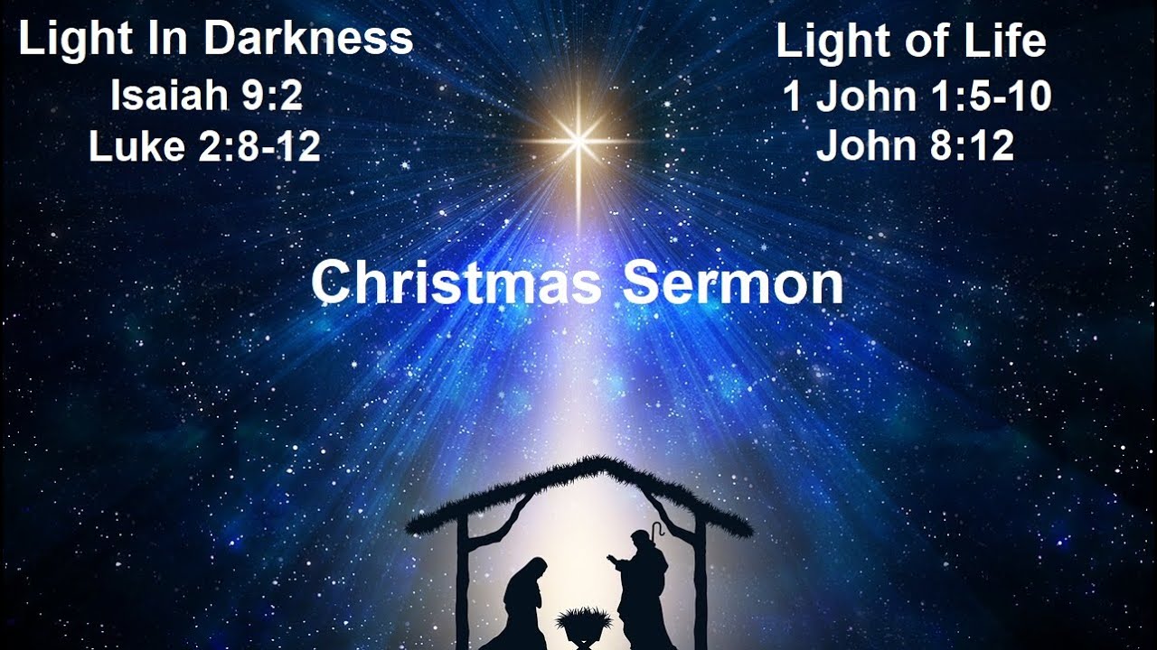 Light in Darkness Light of Life Christmas Sermon By Janice Ong, Christ ...