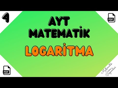 LOGARİTMA-4 KONU ANLATIMI(yıldızlı sorulara DİKKAT!!) 2020 AYT MATEMATİK #logaritma #ayt #tyt