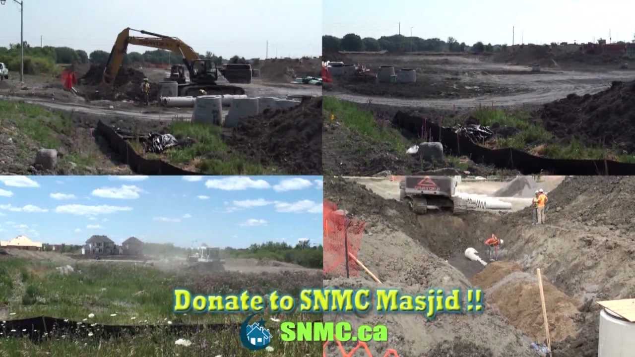 SNMC Center and Masjid - Construction Part 1 - YouTube
