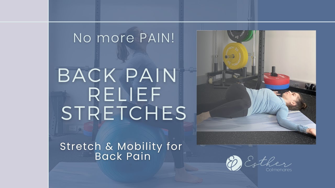 7 Exercises to Relief BACK PAIN in 10 min | Stretch and Relax | Follow ...