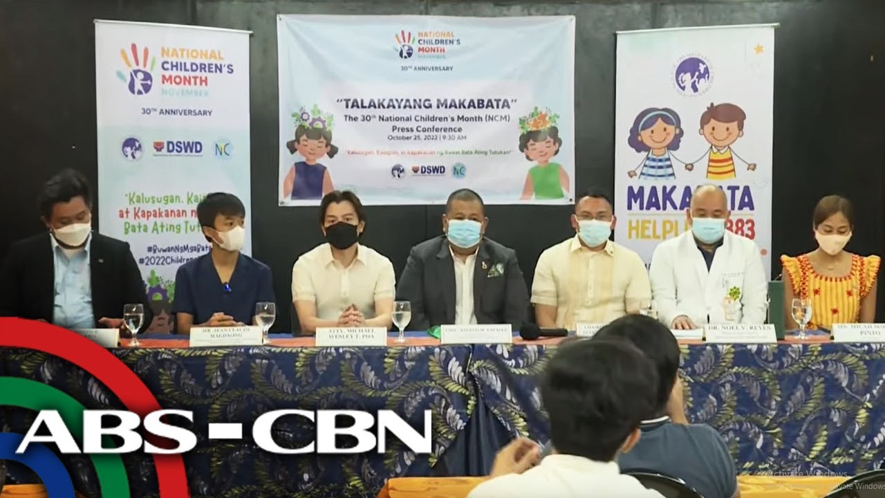 National Children’s Month Press Conference | ABS-CBN News - YouTube