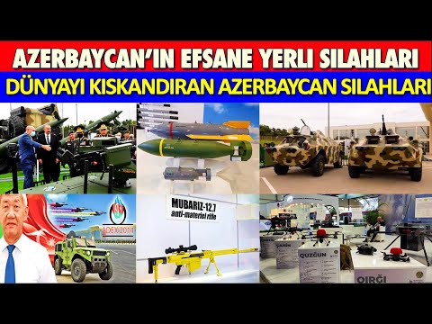 AZERBAYCAN'ın  Efsane  Yerli Silahları ! Azerbaycan büyük güç haline geldi | Karabağ Azerbaycan