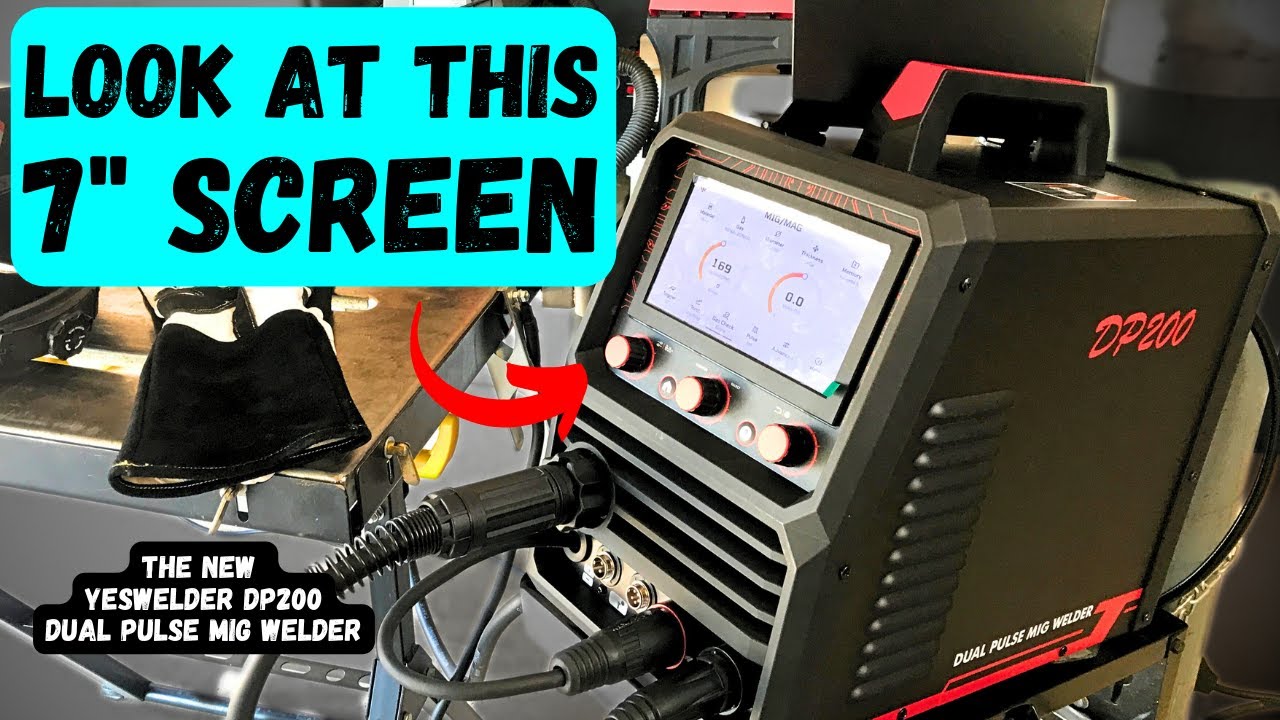 Check Out The Exciting New YesWelder DP200 Pulse Mig Welder - An ...