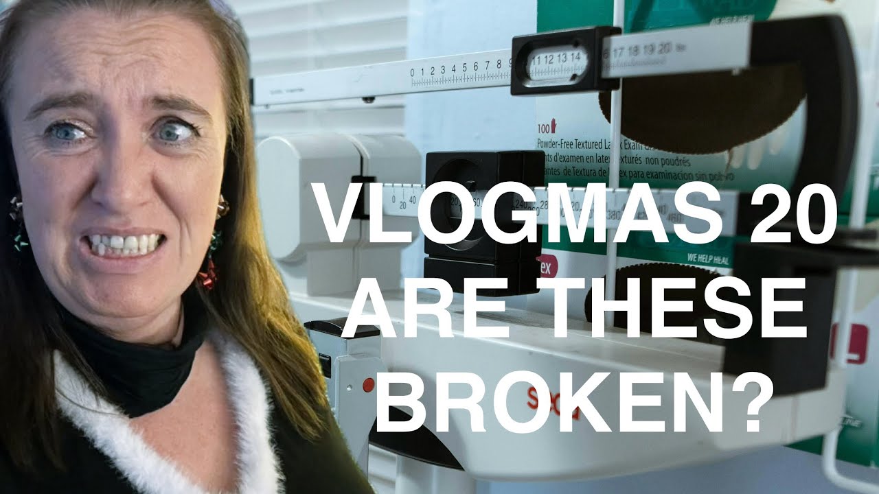 VLOGMAS 20 COLOSSAL SHOCK ON THE SCALES!!! - YouTube