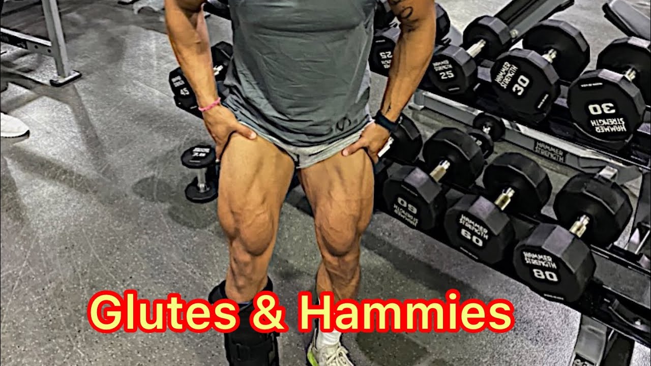 Glutes and Hamstrings Workout | Tried a NEW Gym - YouTube