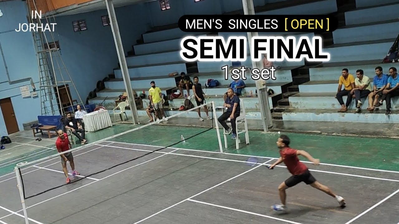 Men's Singles ( Open ) / Semi Final / 1st set - Ashween vs Tezender ...