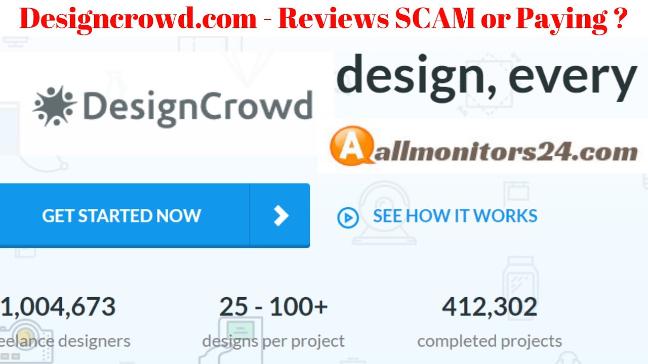 designcrowd.com, Reviews Scam Or Paying ? - YouTube