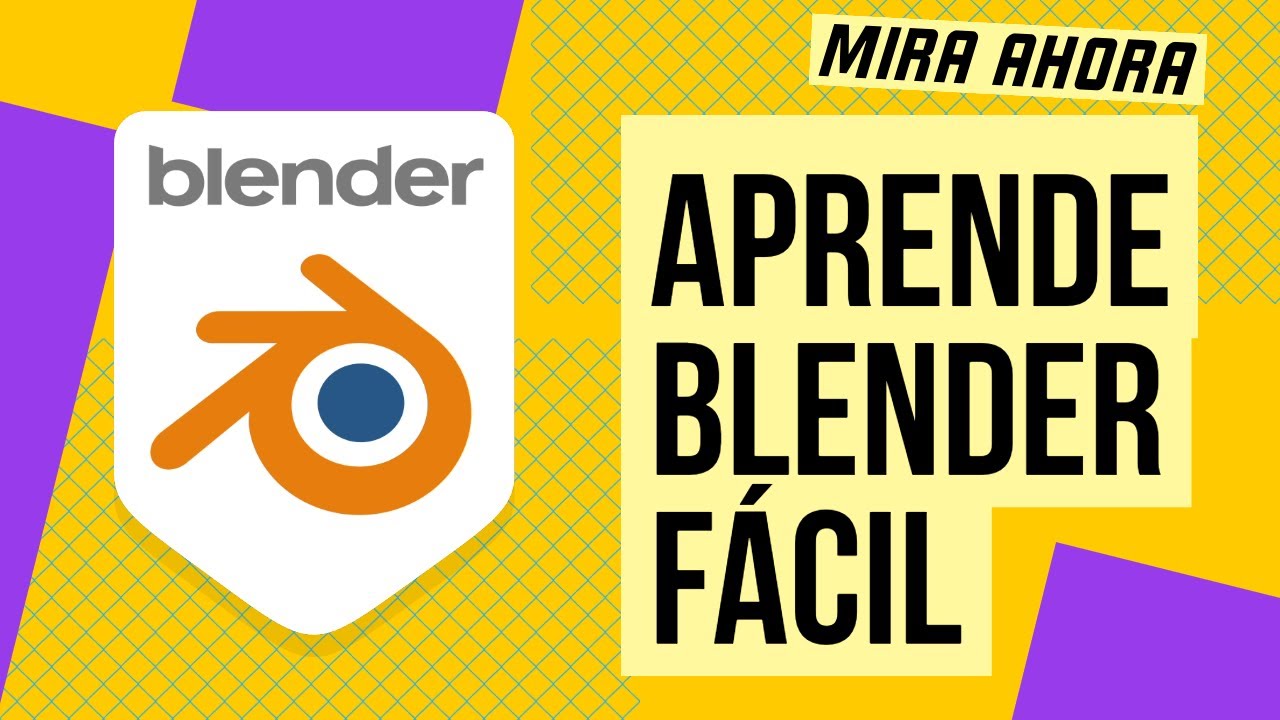 🎯 Crea tu primer proyecto en Blender - Aprende Blender Fácil - Nivel Principiante - YouTube