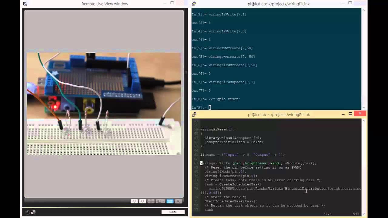PWM with Wolfram Mathematica on the Raspberry Pi - YouTube
